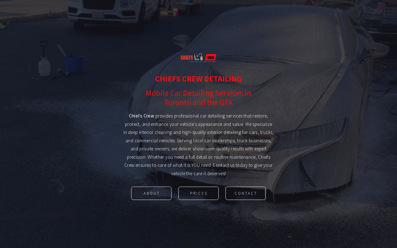 Chiefs Crew - Mobile Car Detailing - Toronto and the GTA ️